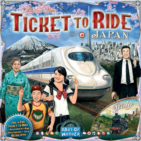 Ticket to Ride - Japan & Italy: Map Collection Volume 7 | Sklep \ Gry ...